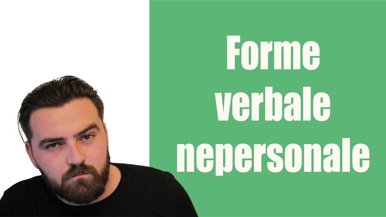 Formele Verbale Nepersonale (exerciții Cu Explicații) - VOX VALACHORUM